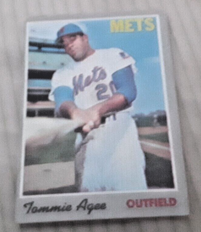 1970 Topps TOMMY AGEE #50 EX | eBay