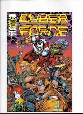 CYBER FORCE 1 1993 VERY FINE SIGNED MARC SILVESTRI | eBay