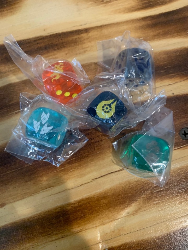 Yu-Gi-Oh! - Hidden Arsenal: Season 3 Dice - Complete Set Of 5 | eBay