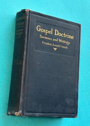 1920 Gospel Doctrine Sermons Writings Joseph F Smith Mormon | eBay