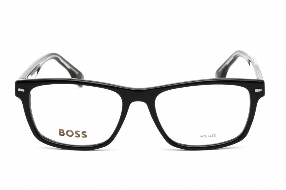 HUGO BOSS BOSS 1354 U 807 Eyeglasses Black Frame 55mm 716736425153 | eBay