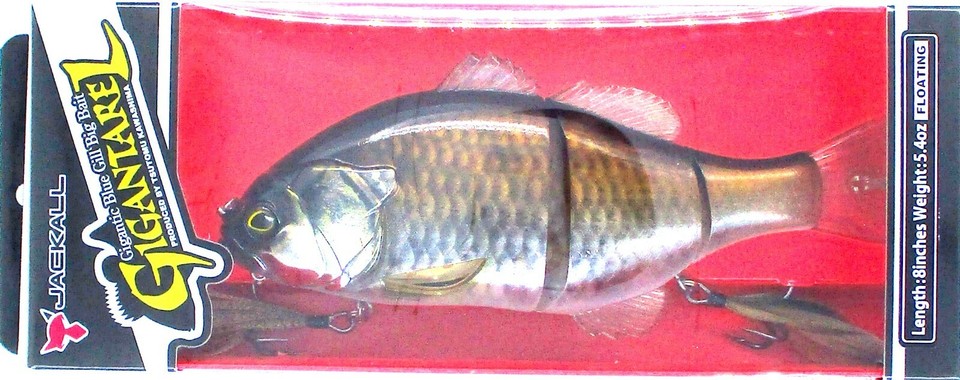Jackall Gigantarel 8" Floating 5.4 Oz. Jointed Swimbait RT Carp Japan New In Box | eBay