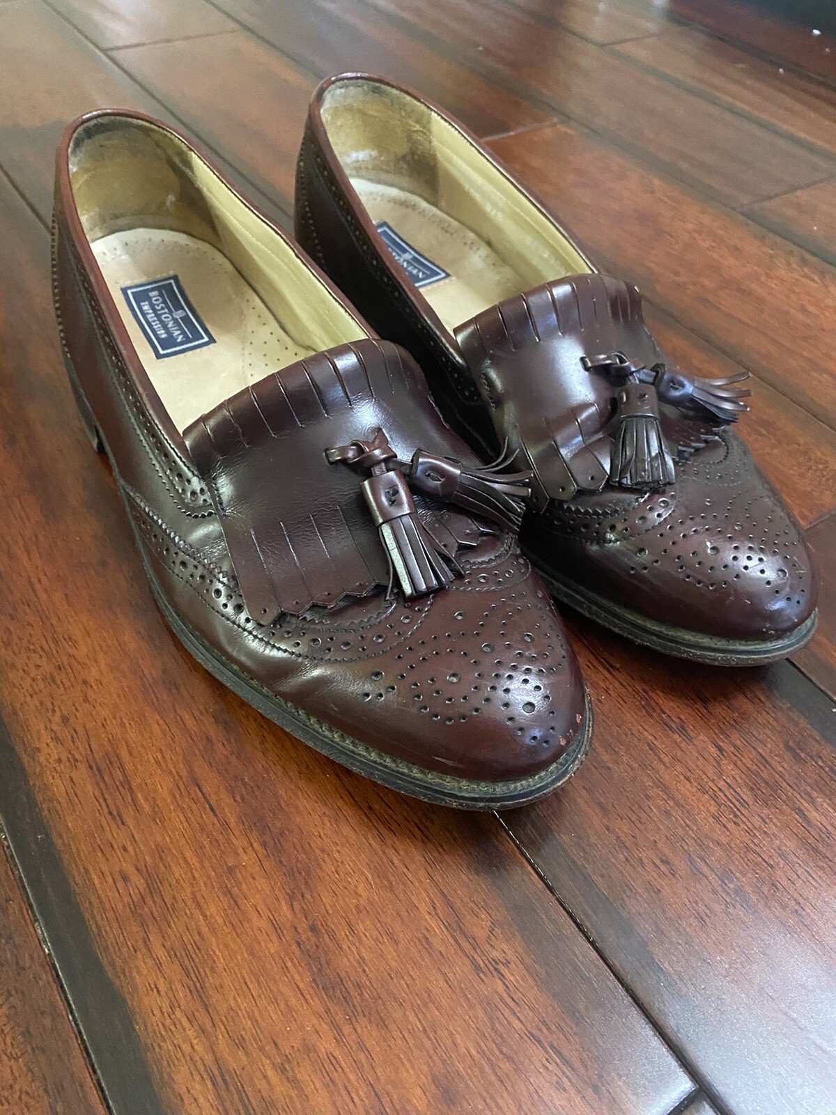 vintage bostonian mens shoes | eBay