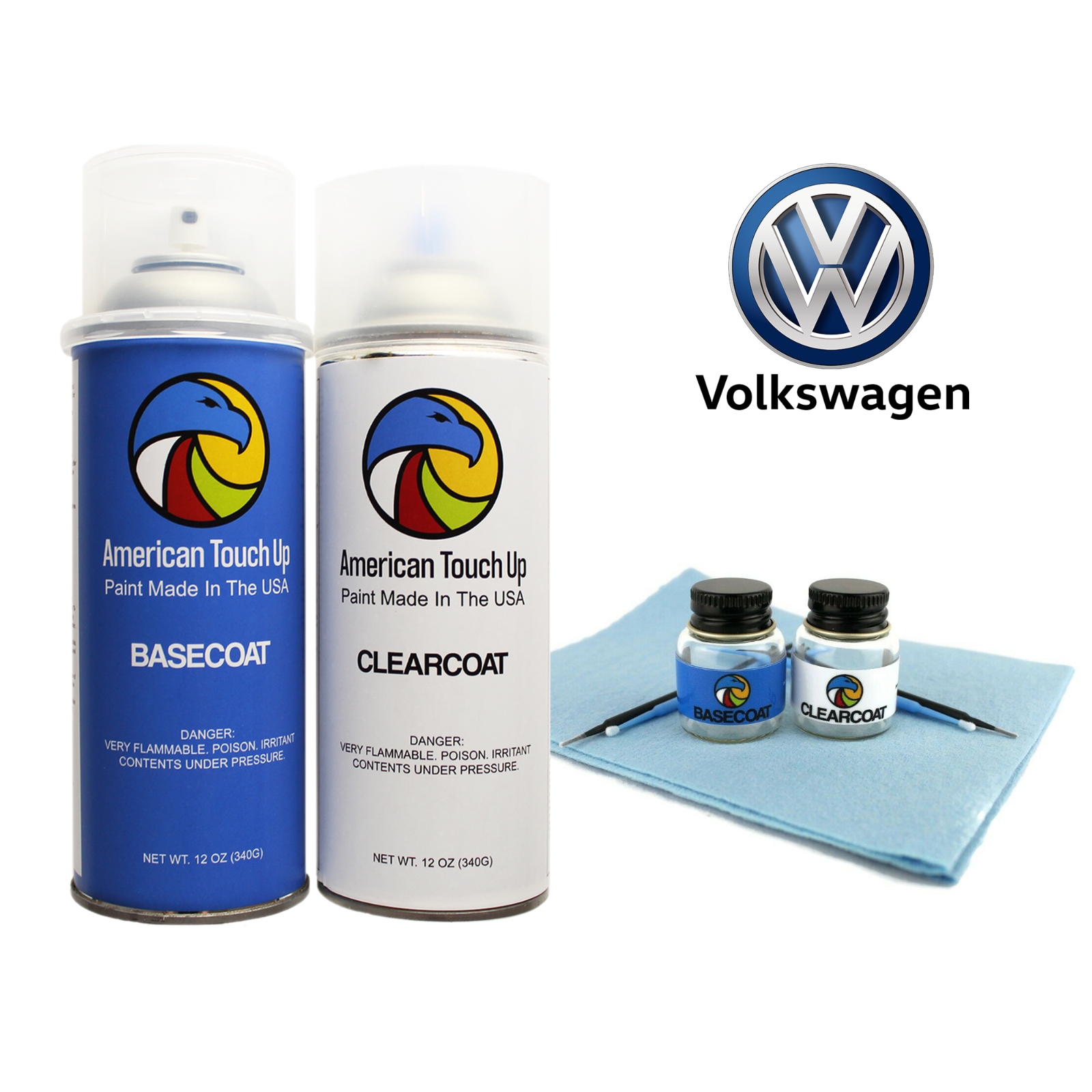 VOLKSWAGEN - OEM Automotive Touch Up/Spray Paint SELECT YOUR COLOR CODE ...