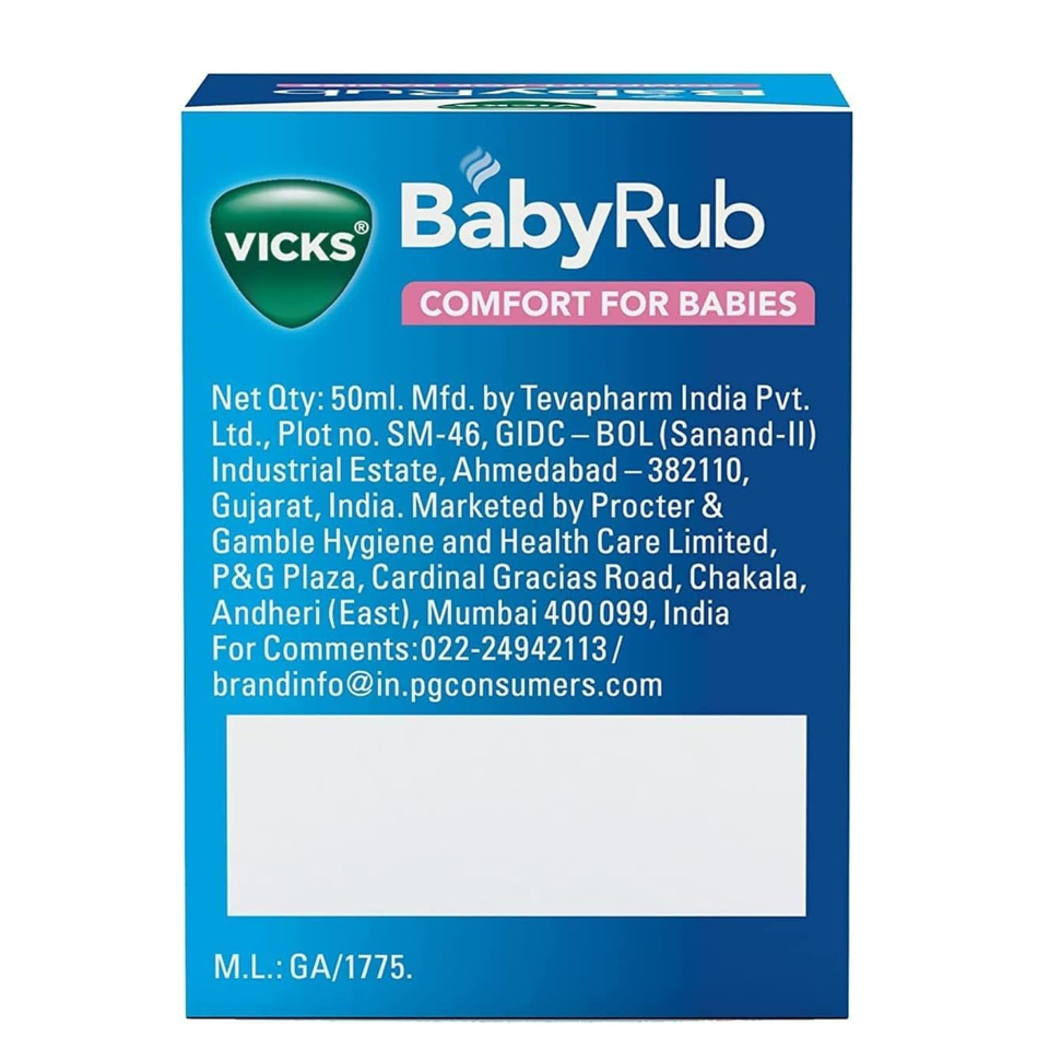 Vicks BabyRub, Vicks VapoRub Regular & Xtra Strong 1.76oz/50ml & 3.53oz ...