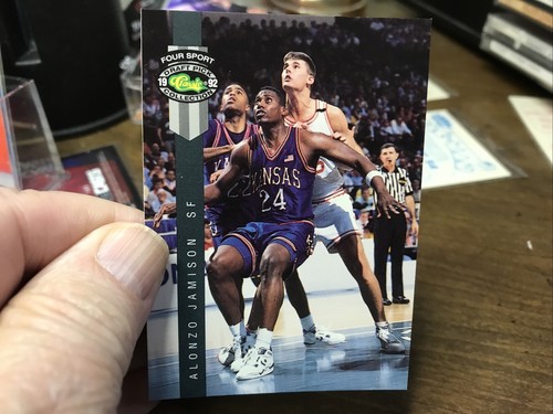 1992 Classic Four Sport Draft Pick Collection - Alonzo Jamison #34 (RC ...