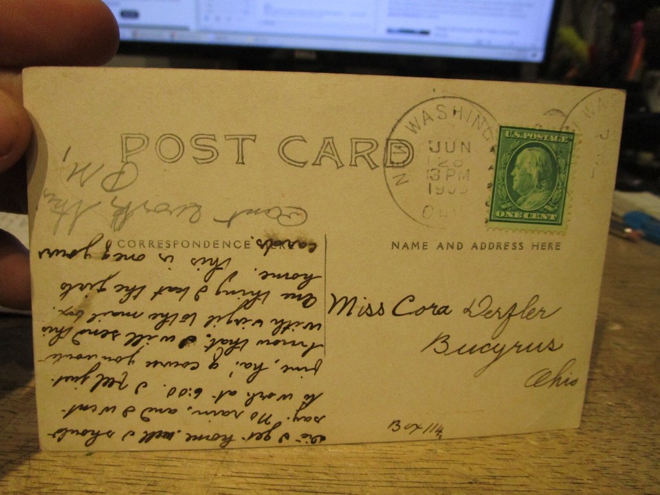 Old Real Photo Picture Postcard Chicago Junction Willard Ohio Public ...