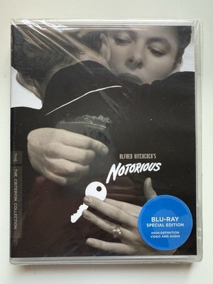 NEW Notorious Criterion Collection Blu-ray Alfred Hitchcock ...