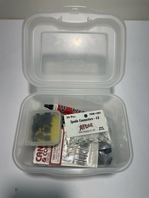 Ho Scale Model Train Lot Replacement Parts With Storage Container ...