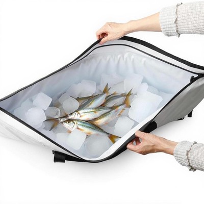 Insulated Fish Cooler Bag Gear Portable Practical Easy to Use Fish Kill ...