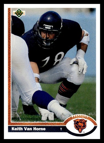 1991 Upper Deck #324 Keith Van Horne Chicago Bears | eBay