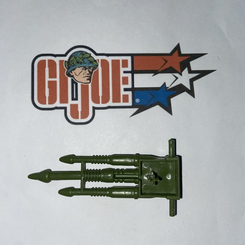 GI Joe Vehicle Battlefield ROBOT Tri Blaster Gun Cannon 1989 Original ...