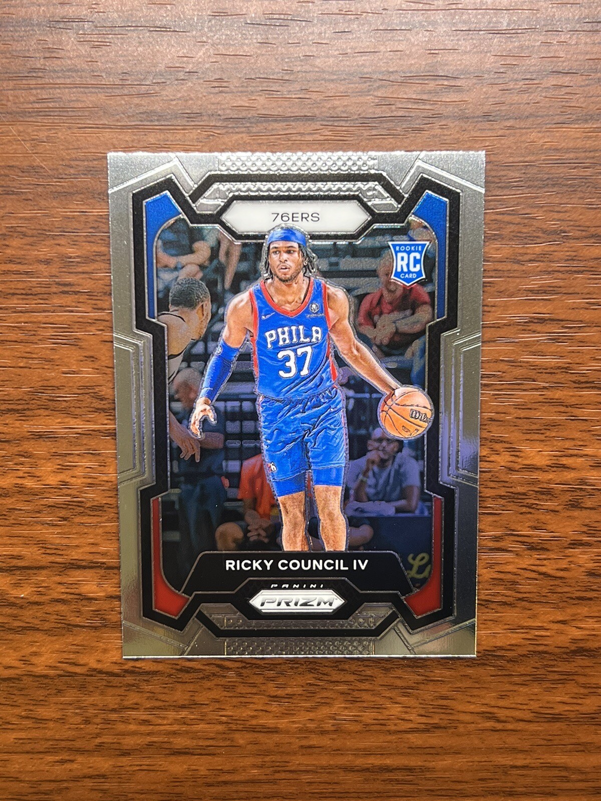 2023-24 Prizm Ricky Council IV ROOKIE #294 QUANTITY Panini Philadelphia ...