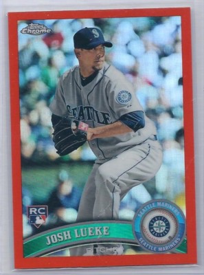 2011 Topps Chrome Orange-Bordered MLB Card #192 Josh Lueke RC | eBay