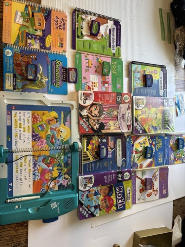 Leap Frog LeapPad Plus Writing Learning System 14 Cartridges And 13 ...