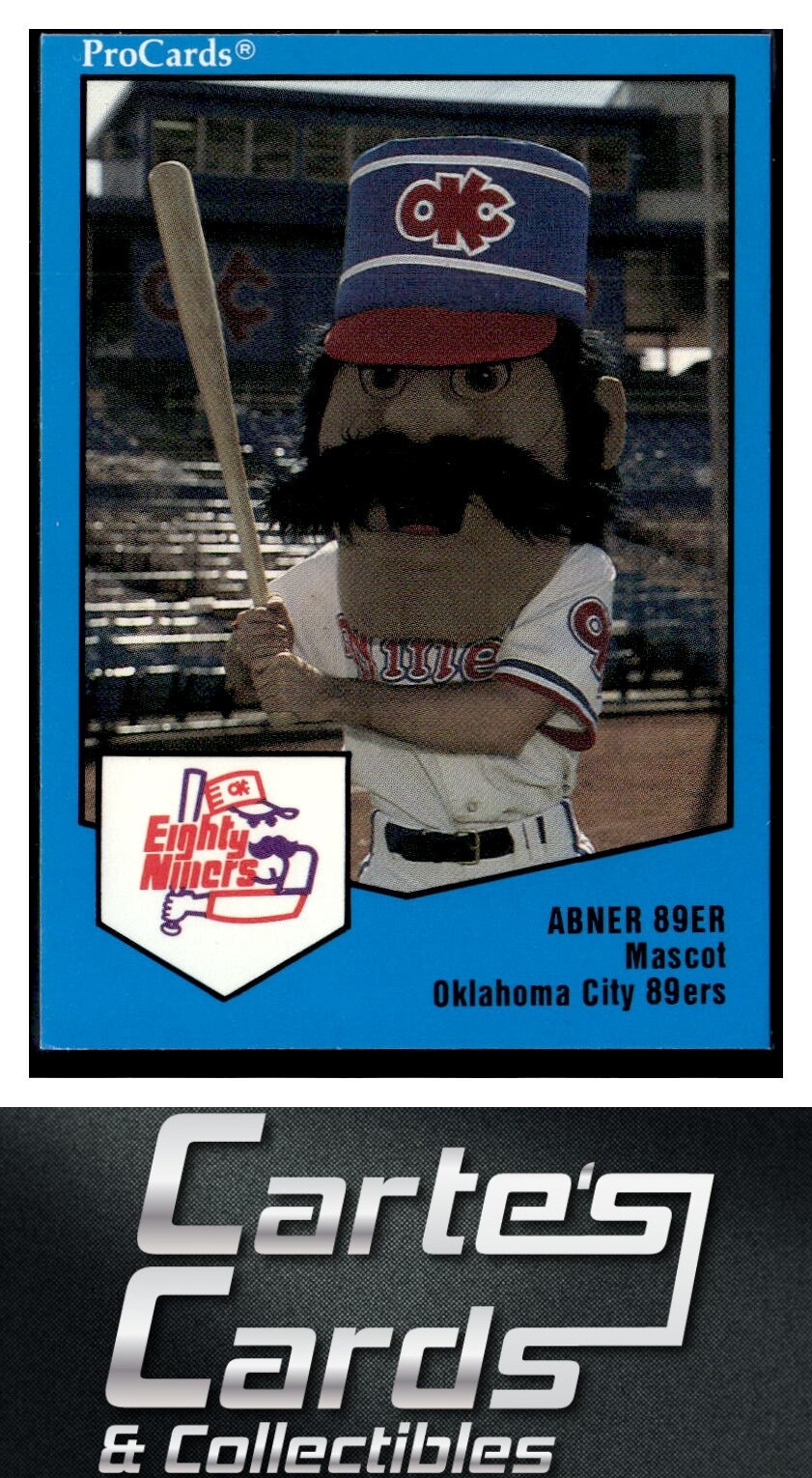 Abner 89er 1989 ProCards Minor League Team Sets #1507 Oklahoma City ...