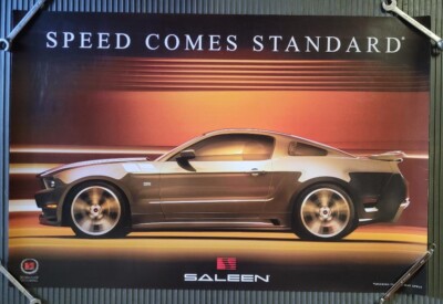SALEEN FORD MUSTANG SPEED COMES STANDARD Poster 30 Years Of Winning | eBay
