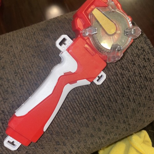 Takara Tomy Beyblade Burst - Launcher Grip Clear Red / White - #1 | eBay