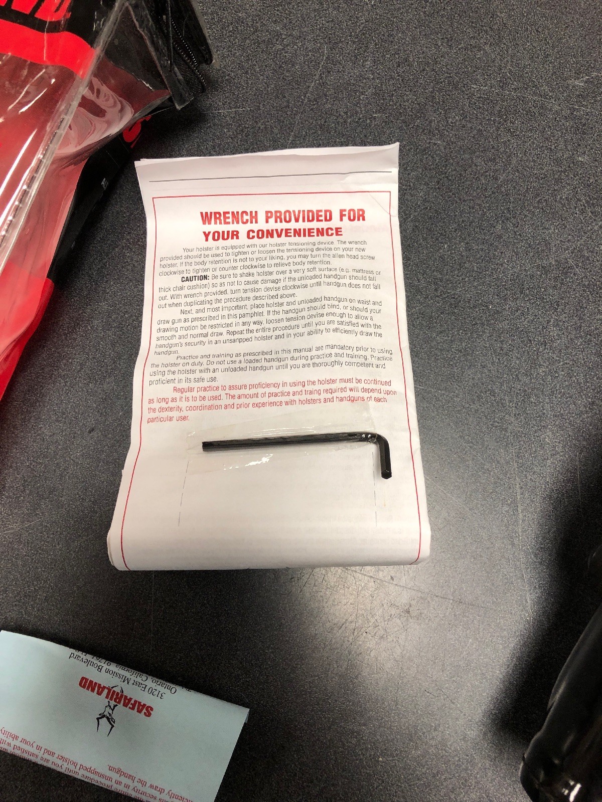 Safariland 6280-1740-91 Holster Sig Sayer 3.9 BBL W/Surefire X200 Light ...