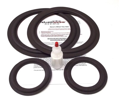 JBL 310G 305G Radiance 702VX 702VXA Refoam Kit - Woofer & Mid Repair ...