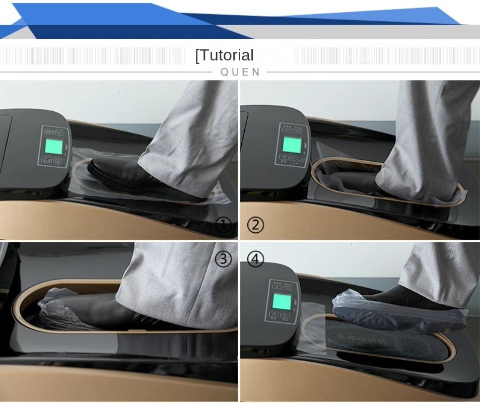 Intelligent Shoe Cover Machine Electric Automatic High-grade Shoe Film ...