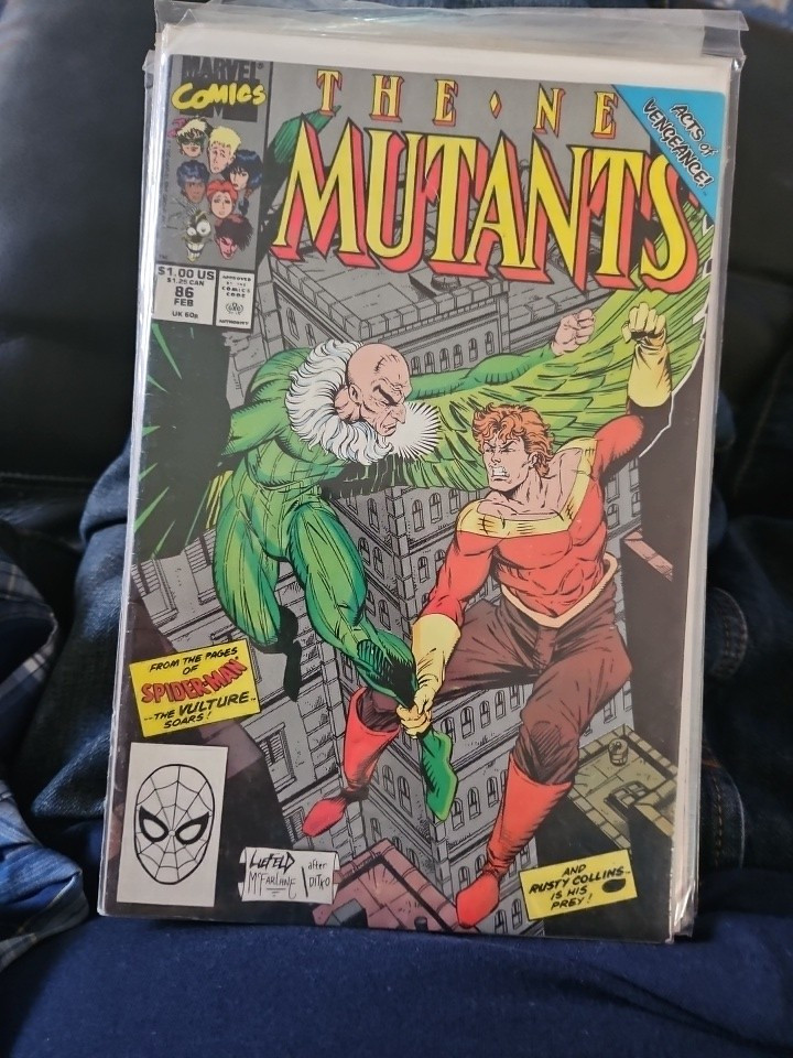 New Mutants #86 (1990) VF 1st cameo Cable; Liefeld art / Comic Book | eBay