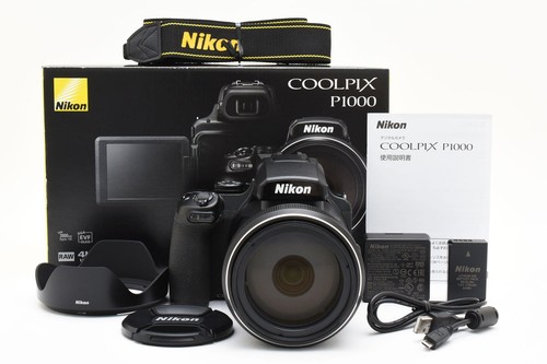 [NEUWERTIG mit BOX] Nikon COOLPIX P1000 125x 16,7 MP Digitalkamera Zoom ...