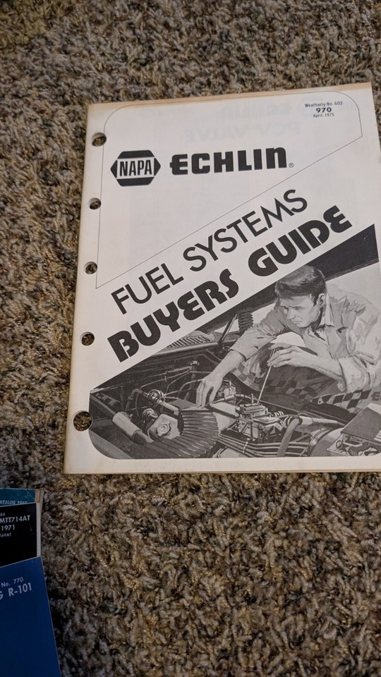 LOT 1960s 1970s NAPA ECHLIN ROCKFORD BALKAMP FEDERAL PART CATALOG ...
