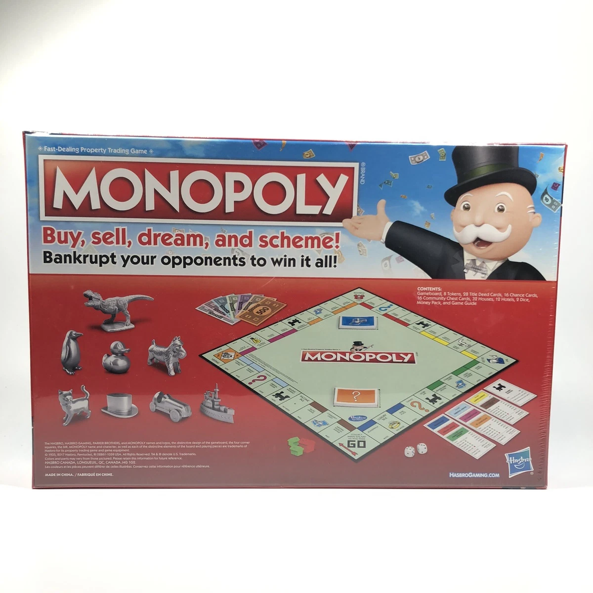 Original Monopoly Board