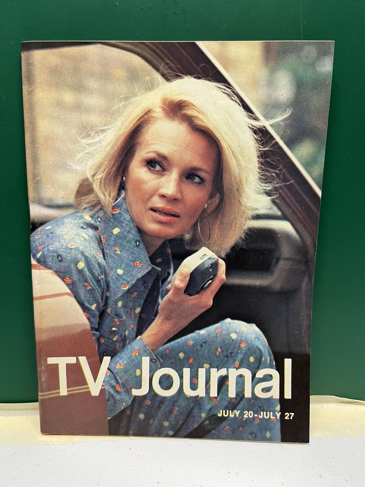 1970S POLICE WOMAN ~ TV JOURNAL TV WEEK REGIONAL TV GUIDE MAG ANGIE ...