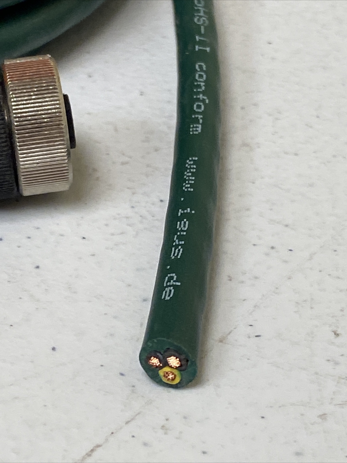 NEW, IGUS CHAINFLEX E310776 CF5.15.03, STYLE 2570, TEST LEAD CABLE, VW ...