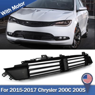 Front Active Grille Air Shutter Deflector w/ Motor Fits 2015-2017 Chrysler 200 | eBay