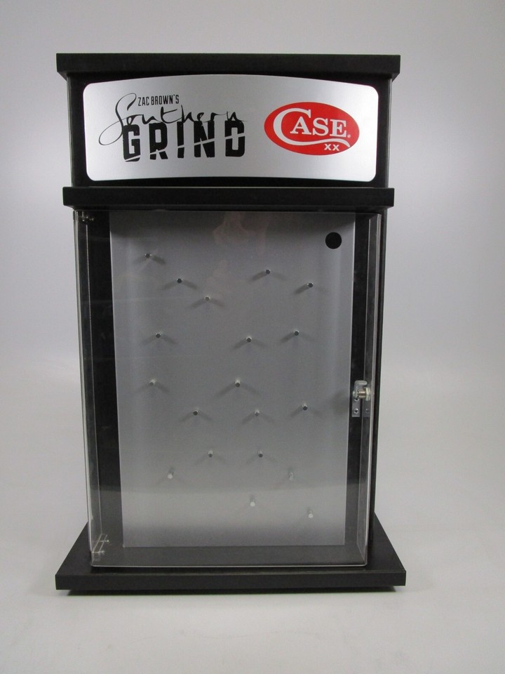CASE XX KNIFE DISPLAY RETAIL CASE MAGNETIC MOUNTING ZAC BROWN'S ...
