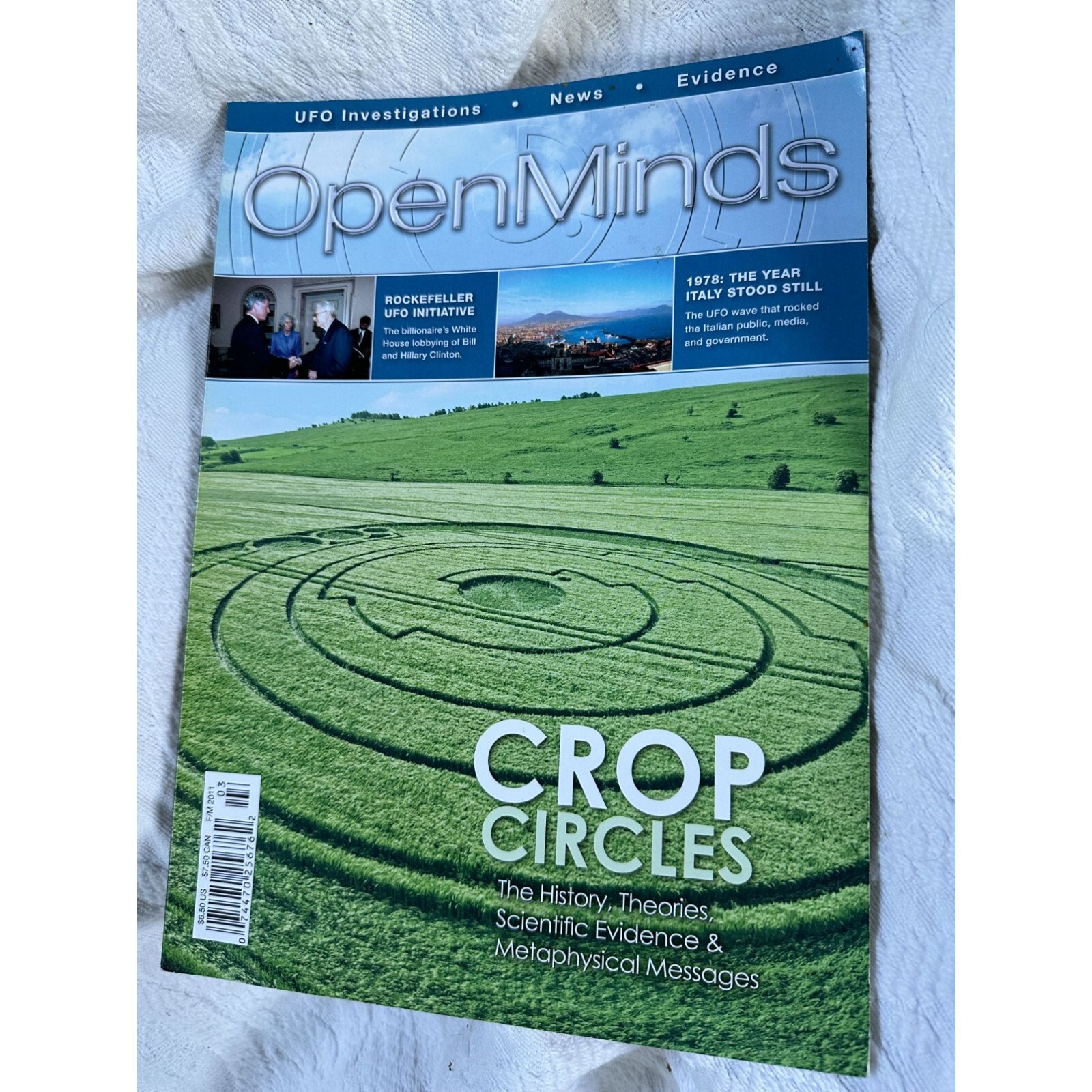 OPEN MINDS MAGAZINE Crop Circles February / March 2011 | eBay