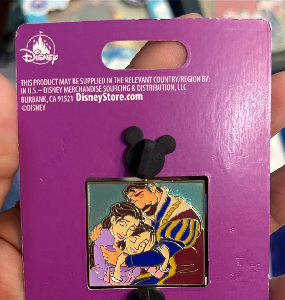 2024 Disney Expo D23 Joy Family Spinner Pin LE 1000 Rapunzel Tangled ...