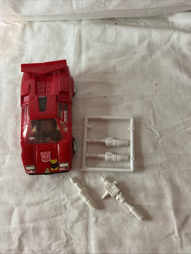 Transformers Sideswipe G1 Lamborghini Vintage 1982 Hasbro Action Figure ...