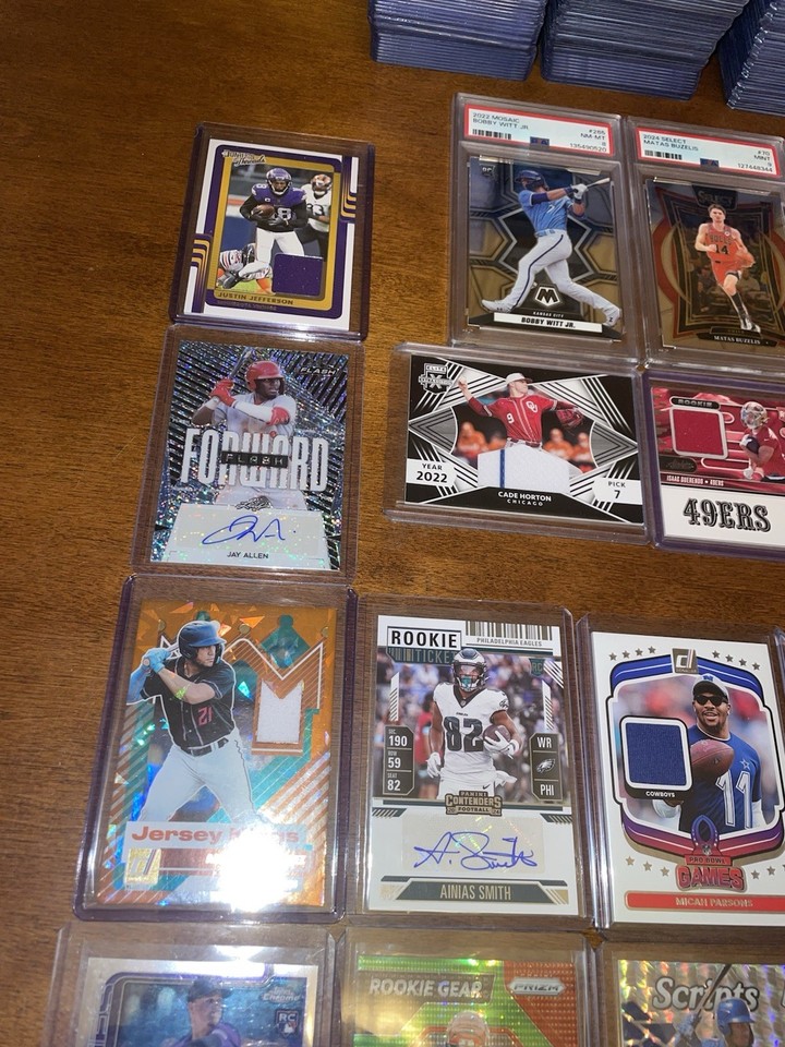 HUGE ROOKIE PATCH AUTO GRADED SLAB PSA AUTOGRAPH 225 SPORTS CARD ...