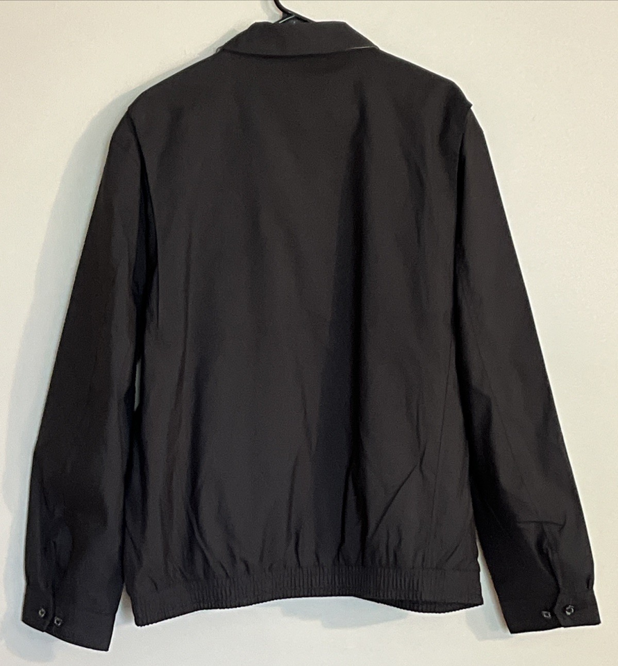 New! Polo Ralph Lauren Men L Black Bi-Swing Jacket Windbreaker Bomber ...