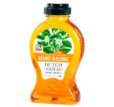 Dutch Gold Orange Blossom Honey (2) 16 oz Containers Free Shipping | eBay