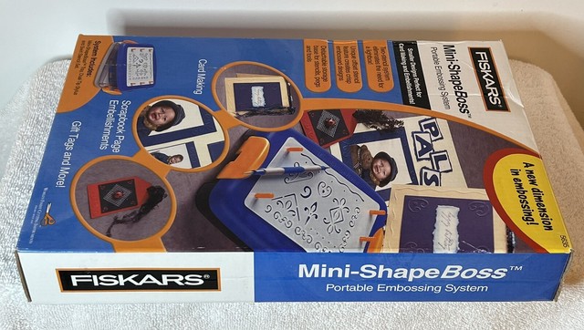 Fiskars Mini-shape Boss Portable Embossing System 5635 Set for sale ...