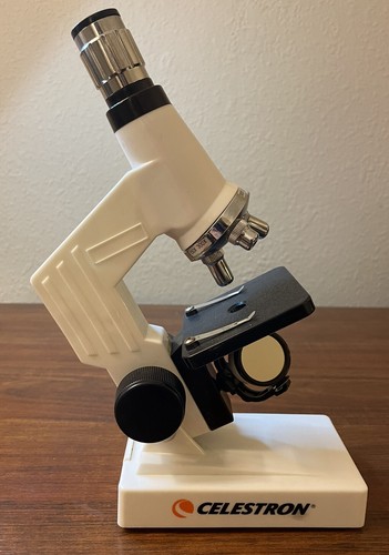 Celestron 44121 Microscope Kit 600x Power Chemistry Biology Science Trinocular 50234441216 | eBay