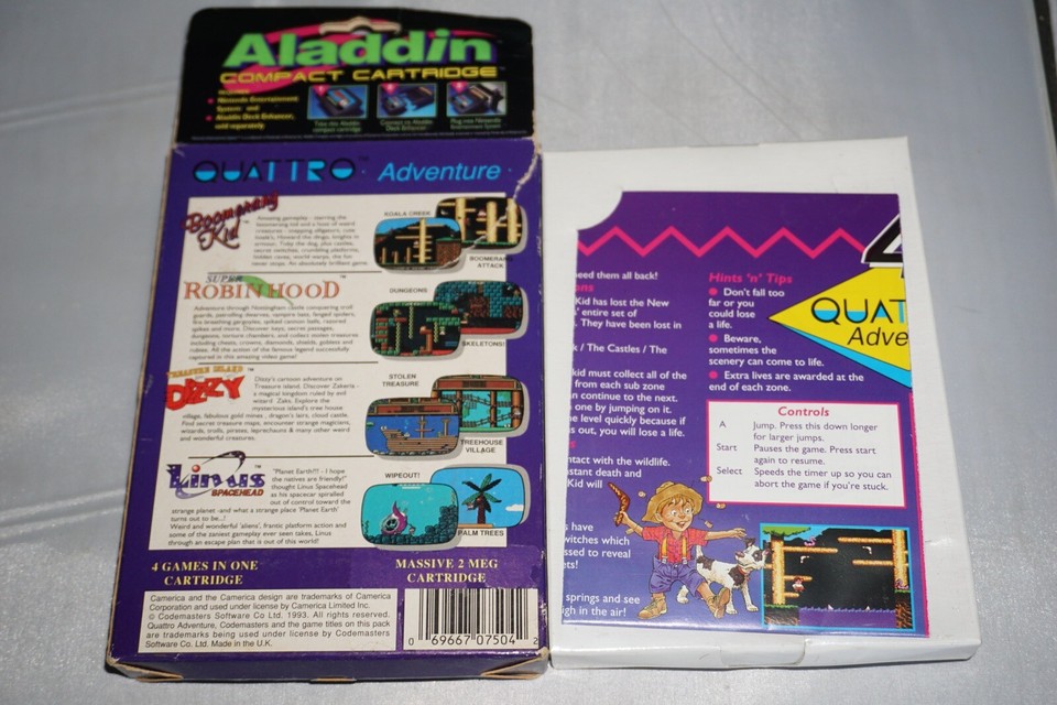 Quattro Adventure (Nintendo NES) NEW in Box 69667075042| eBay
