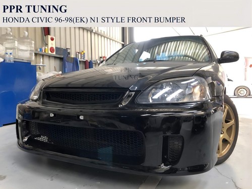 PPR TUNING- N1 STYLE FRONT BUMPER FOR HONDA CIVIC 96-98(EK) | eBay
