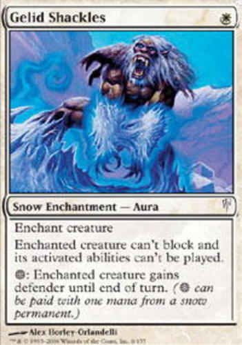MTG - Gelid Shackles - ColdSnap - NM, English Magic FLAT RATE SHIP | eBay