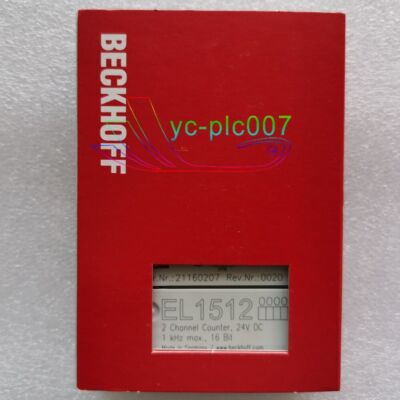 1PC New Beckhoff EL1512 EL 1512 PLC Module In Box Expedited Shipping | eBay