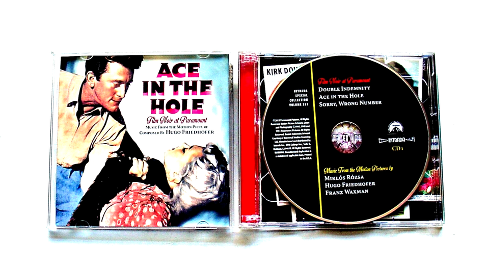 MIKLOS ROZSA DOUBLE INDEMINTY MOTION PICTURE SOUNDTRACK INTRADA CD 2015 ...