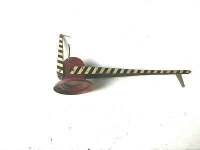 Railroad Crossing Sign Arm Vintage Metal Possibly Lionel | eBay