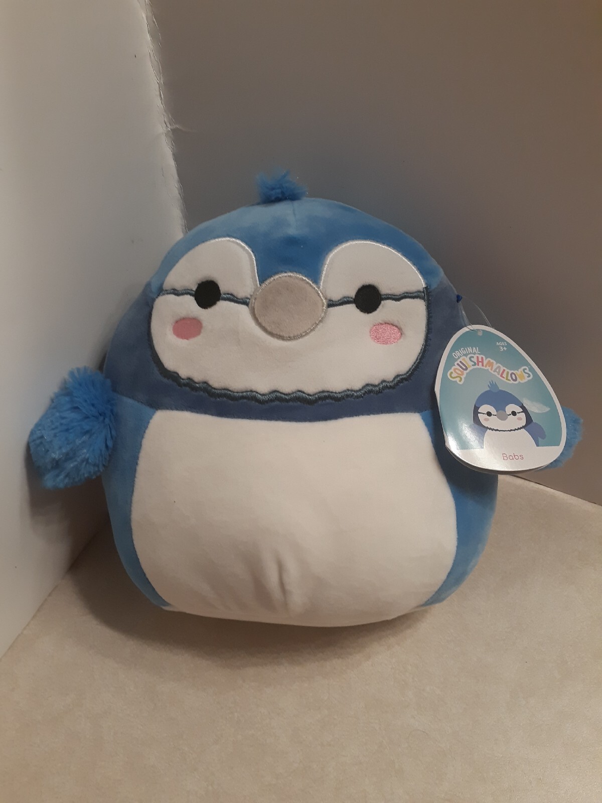 Kellytoy Squishmallow Babs The Blue Jay Plush Toy 8 Inch *NWT* | eBay