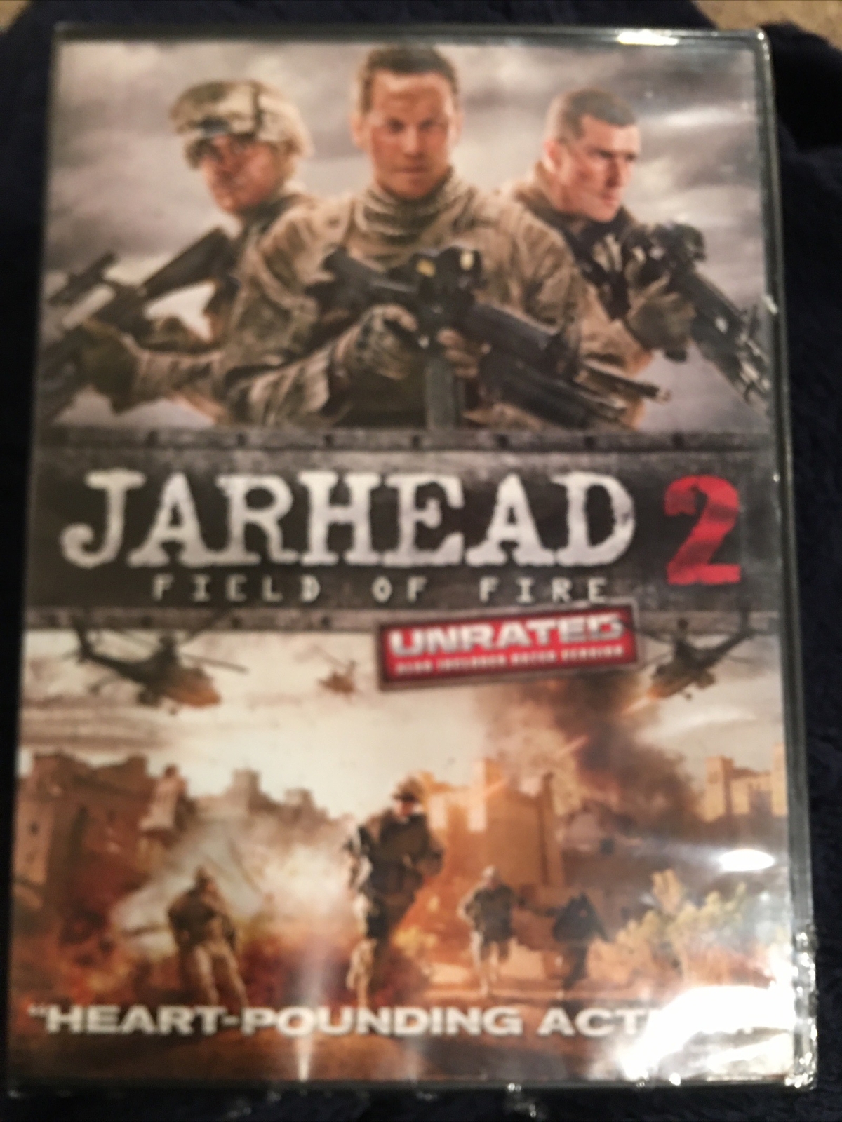Jarhead 2: Field of Fire (DVD, 2014) Rated/Unrated Versions! Brand New ...