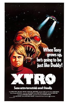 XTRO 11 x 17 Horror Reproduction Poster Gore Retro Slasher Grindhouse ...